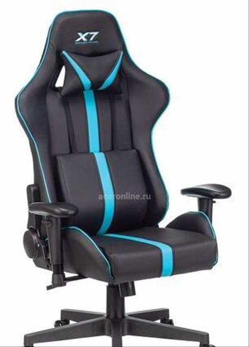 Кресло игровое A4Tech X7 GG-1200 голубое