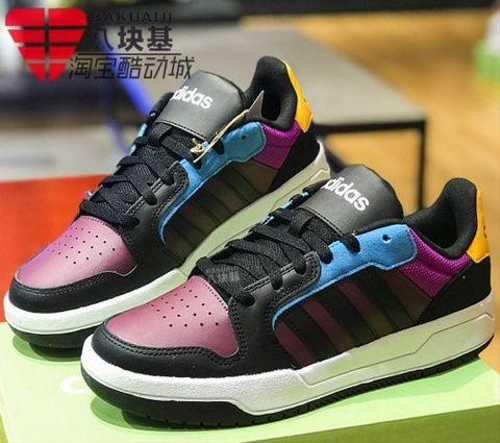Кожаные кроссовки adidas entrap GY7618