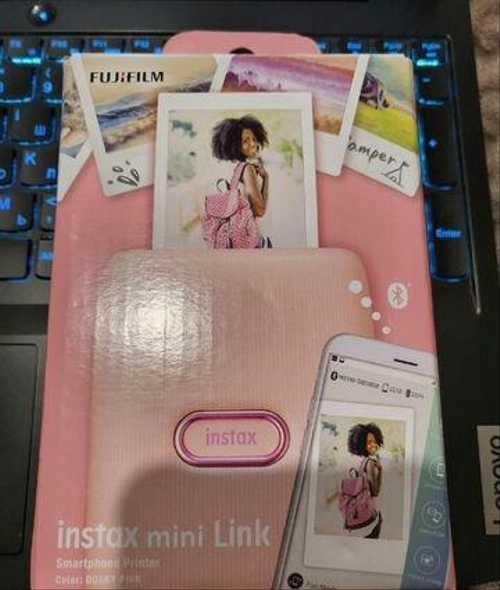 Фотопринтер комп. Fujifilm Instax mini Link pink