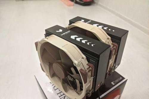 Noctua NH D-15 + Chromax, кулер процеccорный