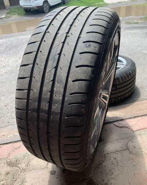 Диски BMW бмв 433 стиль R18 с резиной Goodyear Run