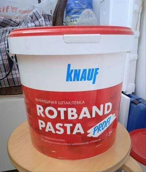 Шпаклёвка финишная Knauf Rotband Pasta 18 кг