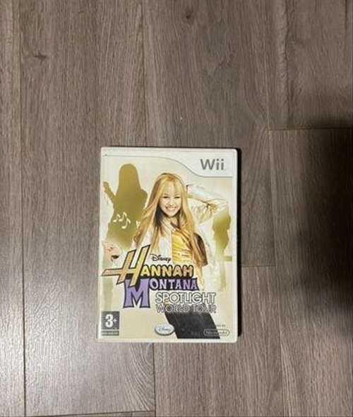 Игра Ханна Монтанна для Nintendo Wii Лицензия
