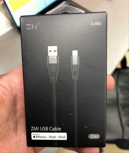 Кабель USB/Lightning Xiaomi ZMI MFi 200 см AL886