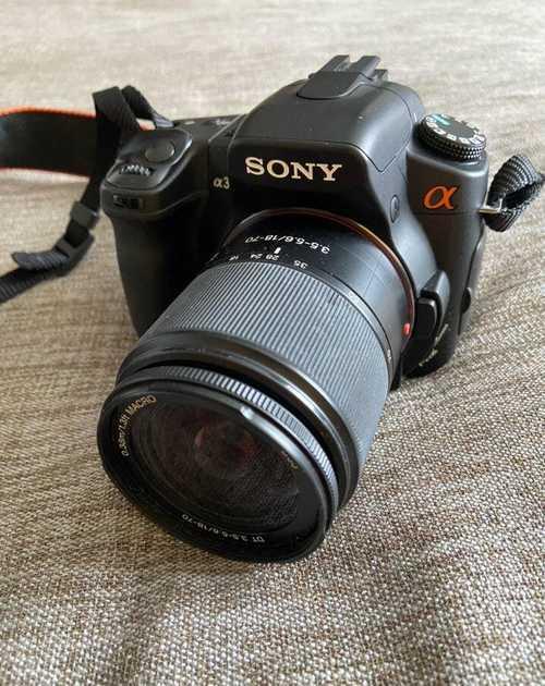 Зеркальный фотоаппарат Sony dslr-a350