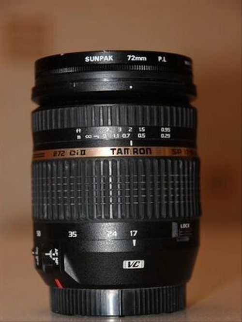 Объектив Tamron SP AF 17-50mm f/2.8 XR Di II LD VC