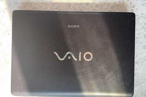 Ноутбук бу sony vaio рабочий, без аккумулятора