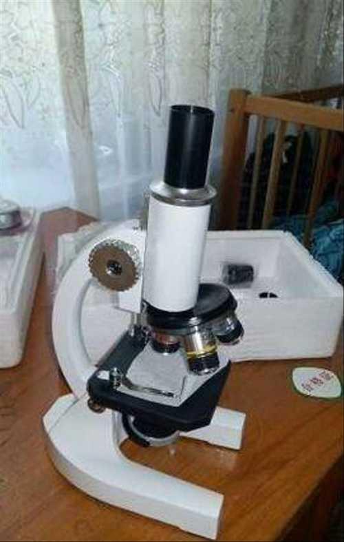 Микроскоп 64х-1000х новый,расширенная комплектация