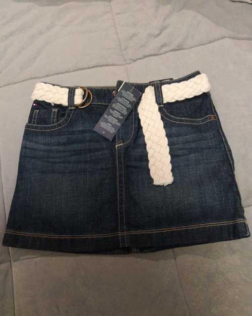 Юбка джинсовая Tommy Hilfiger на девочку 8-11 лет