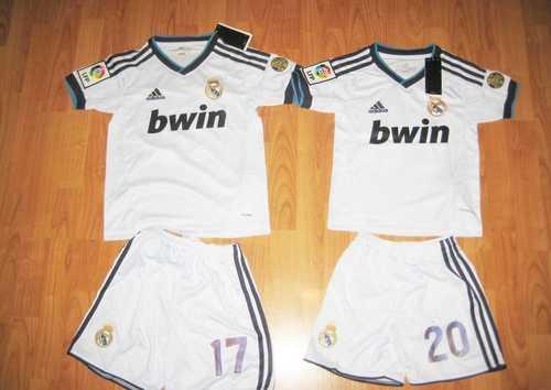 2 Формы белые Adidas Real Madrid