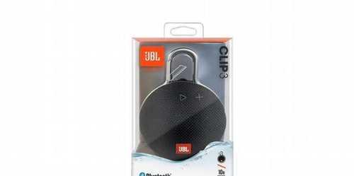 Беспроводная акустика JBL Clip 3 Black (новая)