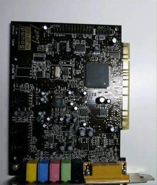 Звуковая карта Sound blaster 1024