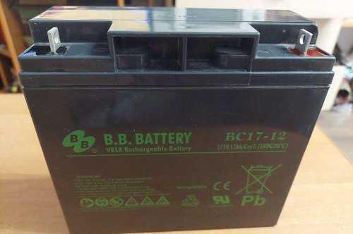 Аккумулятор BB Battery BC17-12 (12V / 17Ah)