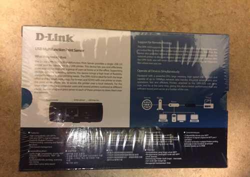 Принт-сервер D-Link DPR-1020 Принтсервер USB