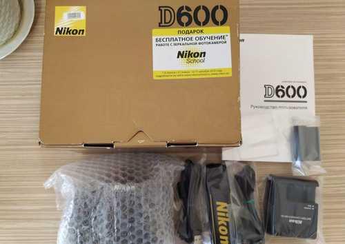 Nikon D600 Body новый