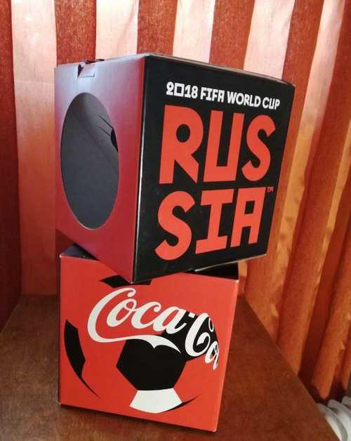 Коробка для мяча Coca Cola fifa 2018