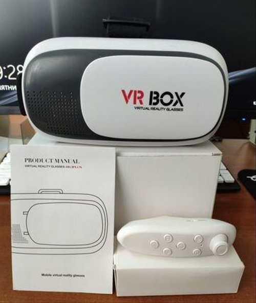 VR очки для телефона + джойстик