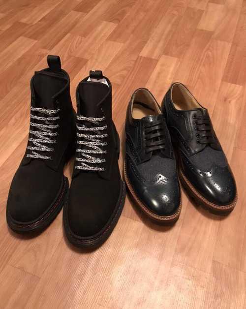 Ботинки louis vuitton 39-40 christian dior 39-40 н