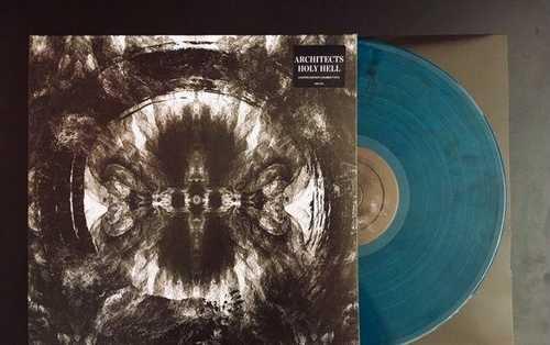 Architects - holy hell - blue black marble vinyl