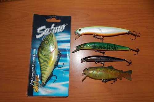 Воблеры Tsunekichi,Jackall,Rapala,Tsuribito,Major