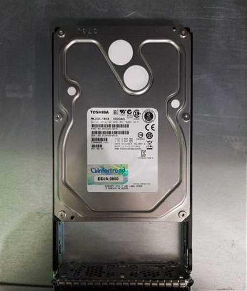 Жесткий диск Toshiba 2 TB SAS 7,2K