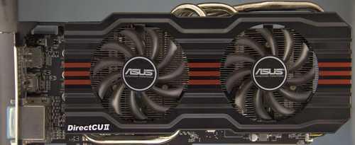 Видеокарта asus Radeon HD 7870 2 Gb 256 bit