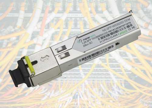 WDM SMF 1G SFP 1550 1310 nm 20km SC DDM