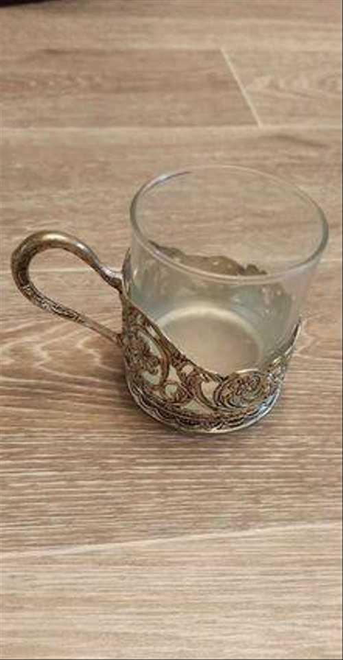 Подстаканник серебряный