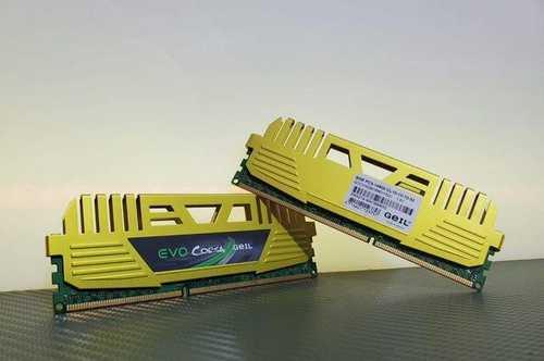 Озу для пк GeIL EVO Corsa DDR3 16Gb 1866MHz