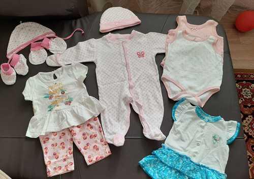 Пакет вещей, рост 62 (номер 1)