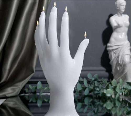 Свеча "Женская рука" 225*90 мм