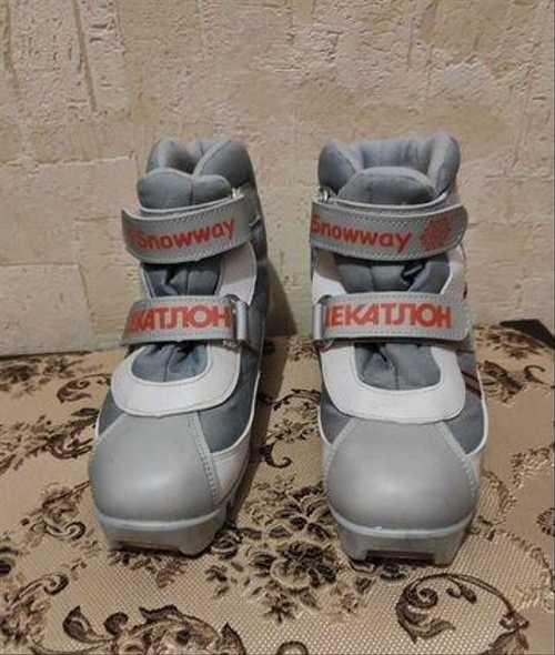 Лыжные ботинки Decatlon, 34-35 р