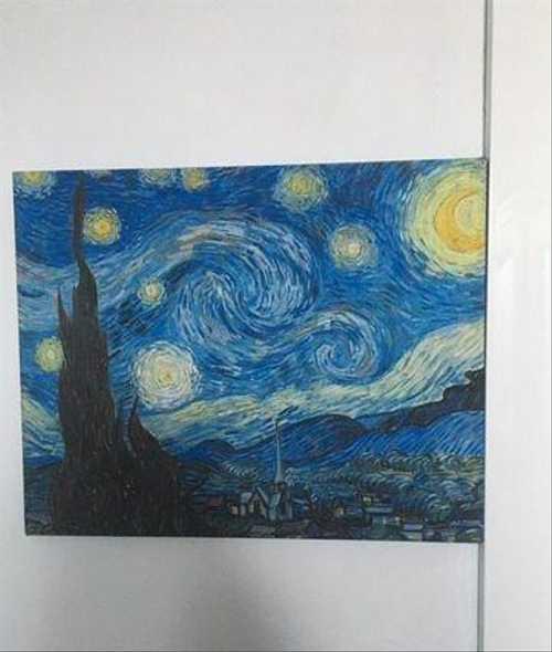 Новая картина Ван Гог Звездная ночь
