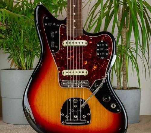 Fender avri '62 Jaguar Sunburst 2008 USA с видео