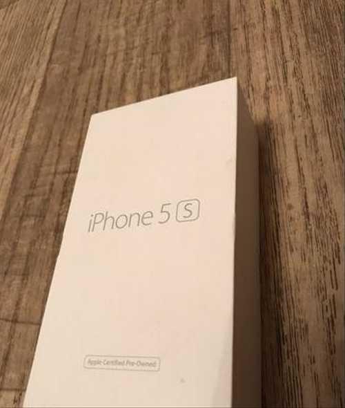 Коробка iPhone 5s 16 gb + коробка для наушников