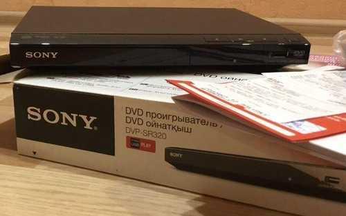 DVD-плеер sony DVP-SR320