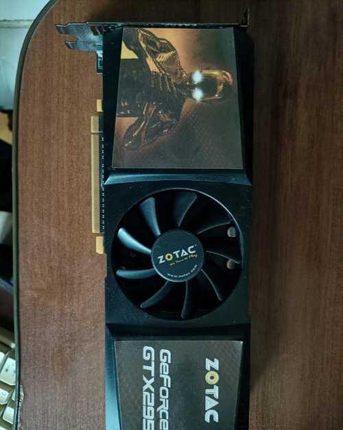 Видеокарта GeForce GTX295 1792Mb