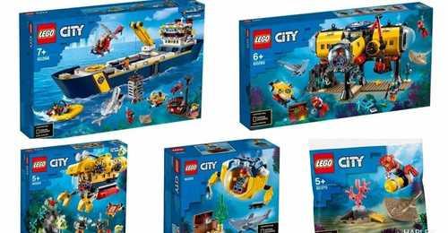 Lego City Исследователи океана от