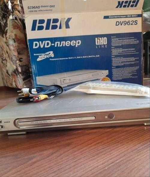 DVD плеер BBK dv962s