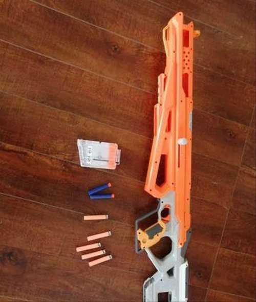 Nerf raptorstrike, Винтовка нёрф, оружие нёрф, авт