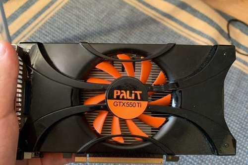 Видеокарта gtx 550ti palit