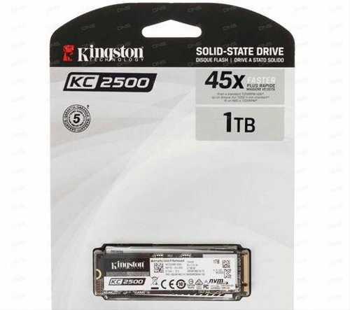 Новый Kingston SSD KC2500 1tb