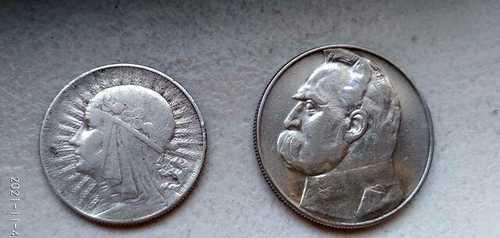 Монеты Польши. Речь Посполита Серебро