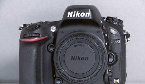 Nikon D600 Body (пробег 5тыс)