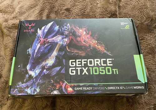 Видеокарта nvidia GeForce GTx 1050 ti 4GB