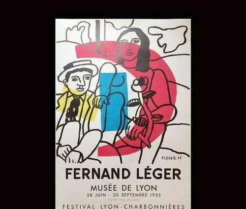 Fernand Leger 1955 Оригинальная литография