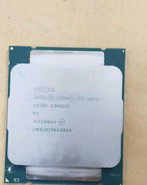 Intel E5-1603 V3 SR20K 2.8GHz Quad Core 10MB CPU