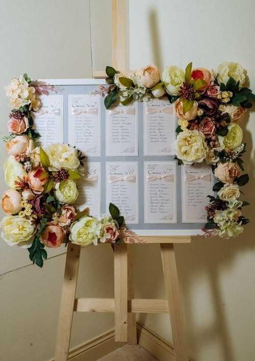 План рассадки гостей