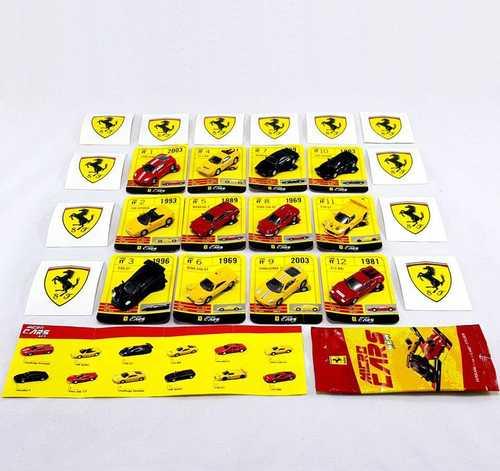 Ferrari Micro Cars NEW в масштабе 1:100
