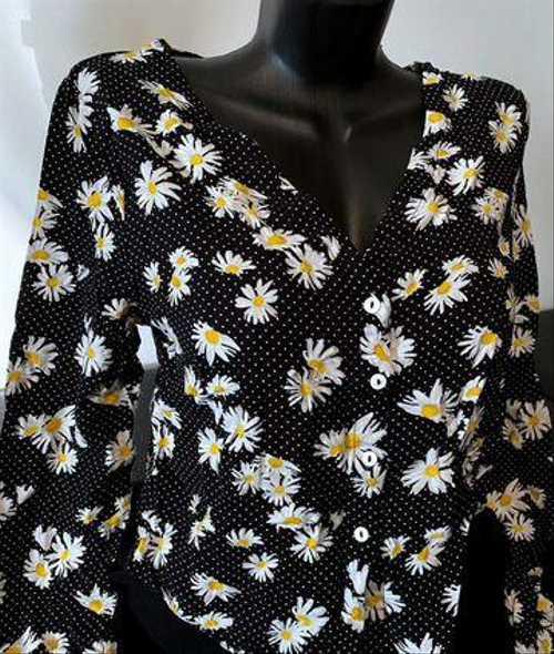Две цветочные блузки H&M